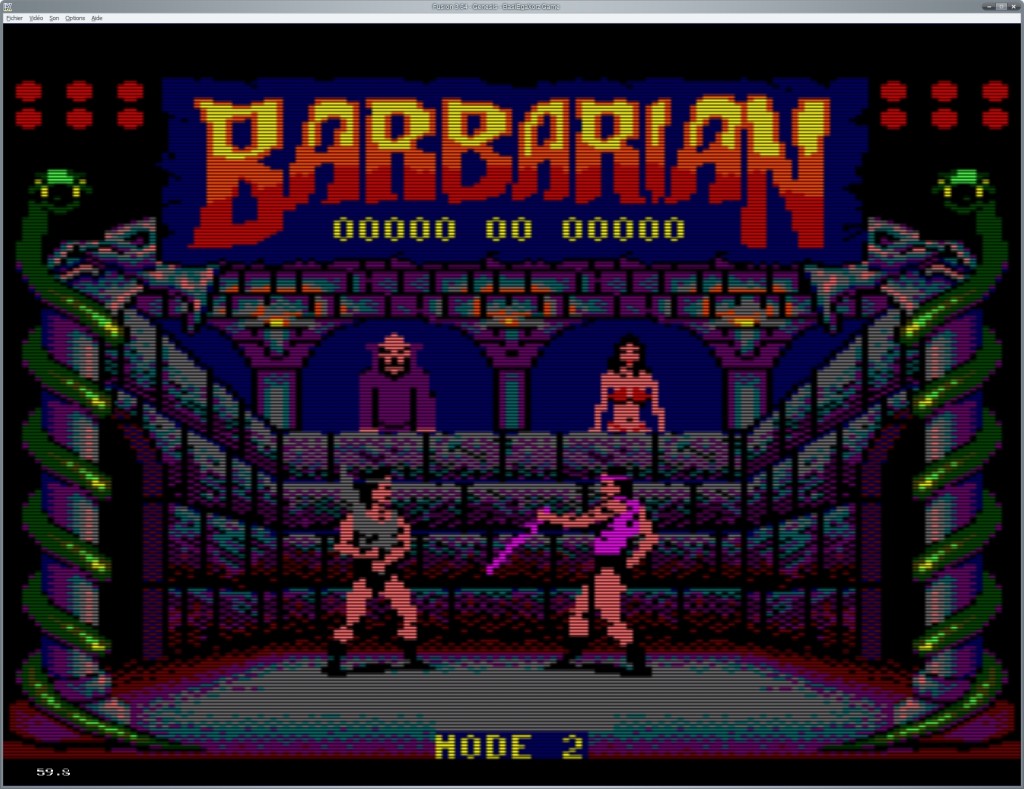 [Remake] Barbarian 1987 Version Amstrad CPC sur Megadrive WIP + *MAJ ...