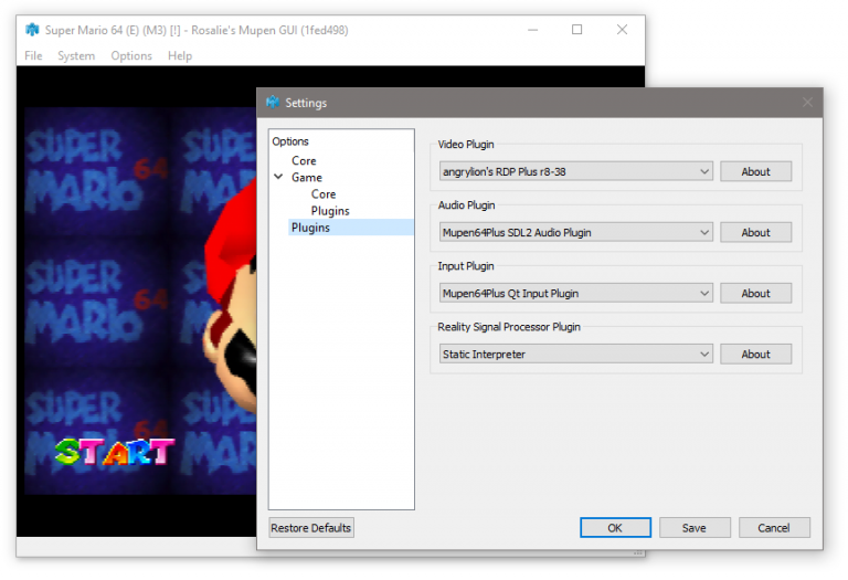 [Consoles de salon] Rosalie’s Mupen GUI v0.9.0 - Emu-France