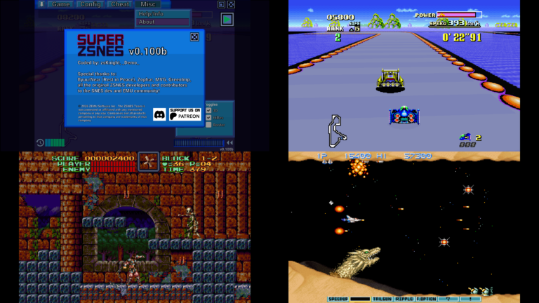 [Consoles de salon] SuperZSNES v0.221 - Emu-France